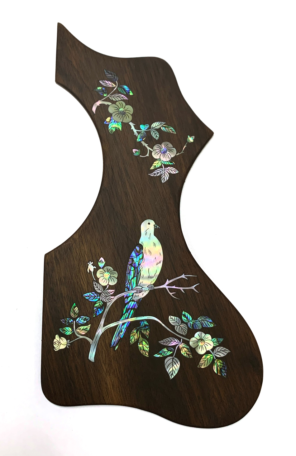Guitar Rosewood Pickguard fit J-200 Cutaway, Dove Inlay (730)