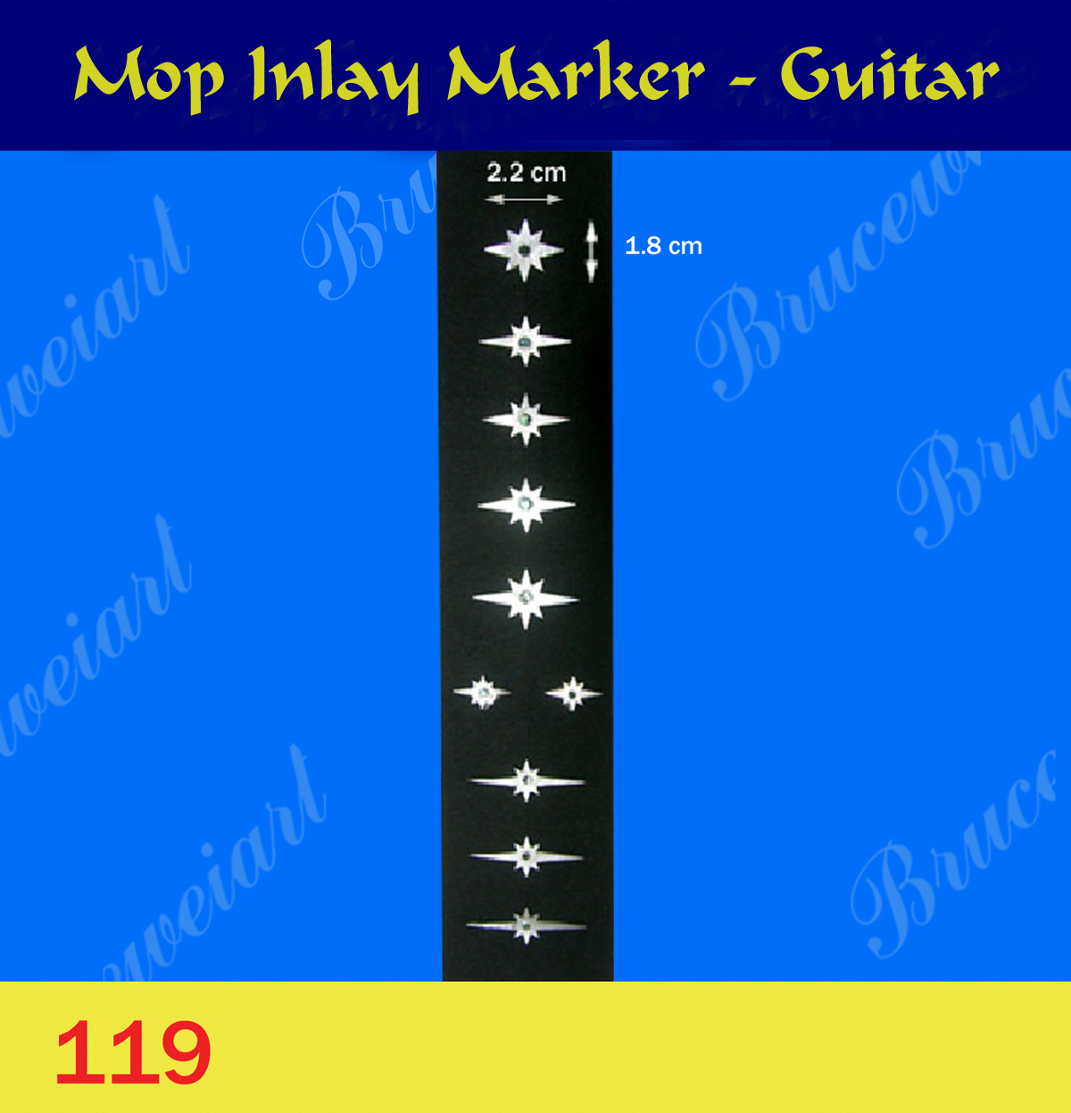Bruce Wei, Inlay Material - DIY Abalone & Mop Inlay Markers (119)