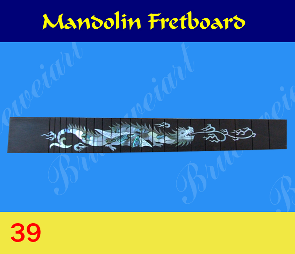 Bruce Wei, Mandolin Part - Slotted Fretboard w/MOP Art Inlay (39-S)