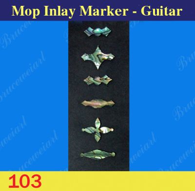 Bruce Wei, Inlay Material - DIY Abalone & Mop Inlay Markers (150)