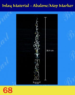 Bruce Wei, Inlay Material - DIY White Color MOP Inlay markers (14)