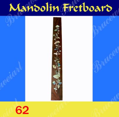 Bruce Wei, Mandolin Part - Slotted Fretboard w/MOP Art Inlay (93-S)