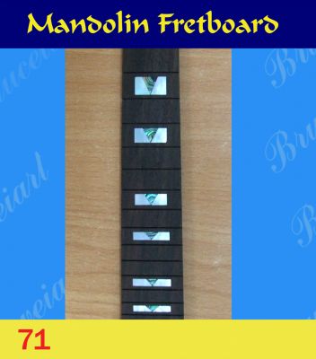 Bruce Wei, Mandolin Part - Rosewood Slotted Fretboard w/MOP Inlay (71)