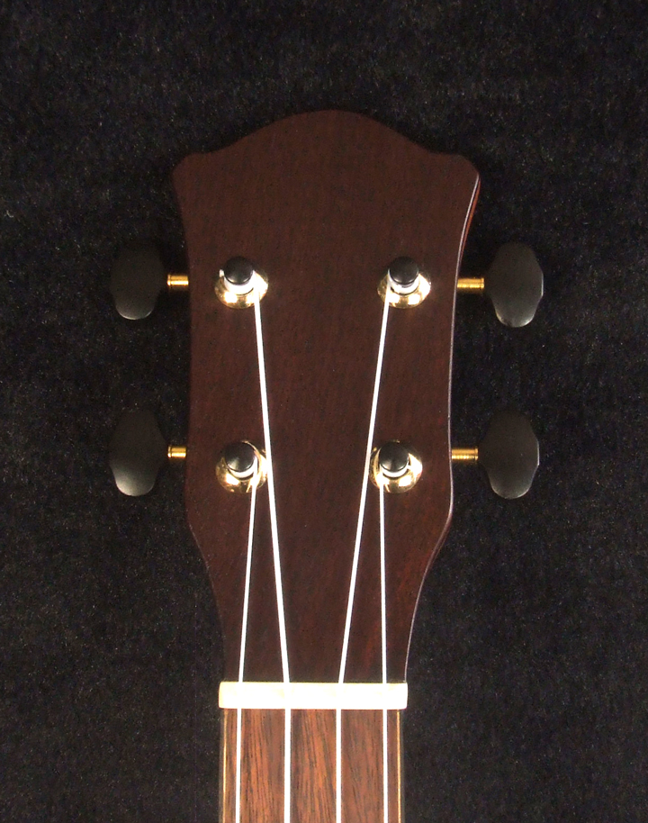 Solid Curly Mango, Ash Arch-Back Tenor Ukulele, Turtle Soundhole ...